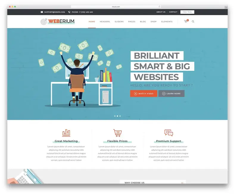 43 tema WordPress untuk agensi digital kreatif – MegaBisnis.id
