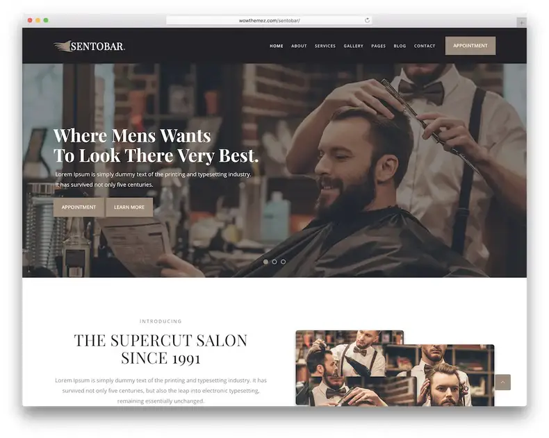 24 thèmes WordPress pour coiffeurs – ProchainePhase.com
