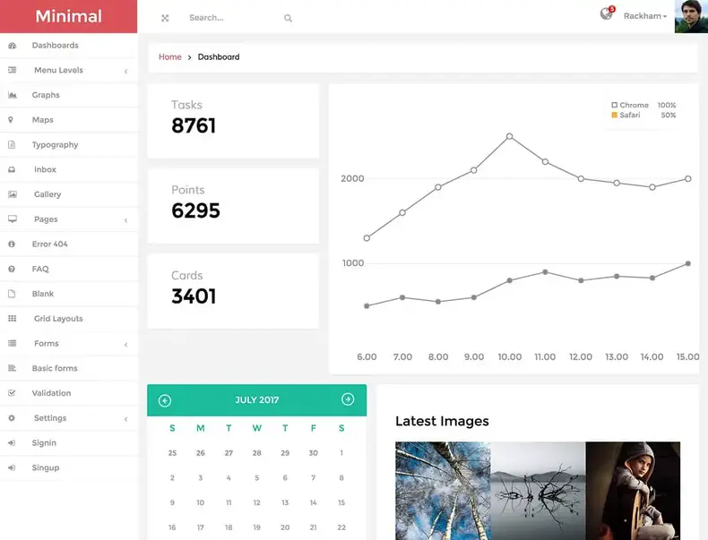 27 meilleurs modèles d’administration Bootstrap gratuits ...